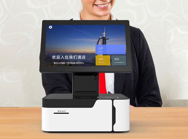How does the hotel check-in machine solve the check-in problem? - iMedia