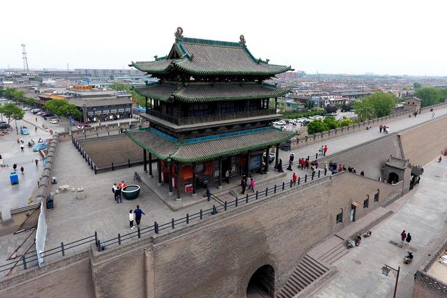 Yanshan Pavilion. Pingyao Ancient City - iMedia
