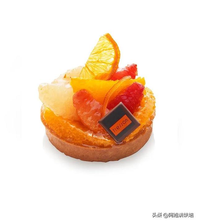 Crazy Citrus Fruit Tart, recipe from MOF Franck Fresson, classic and ...