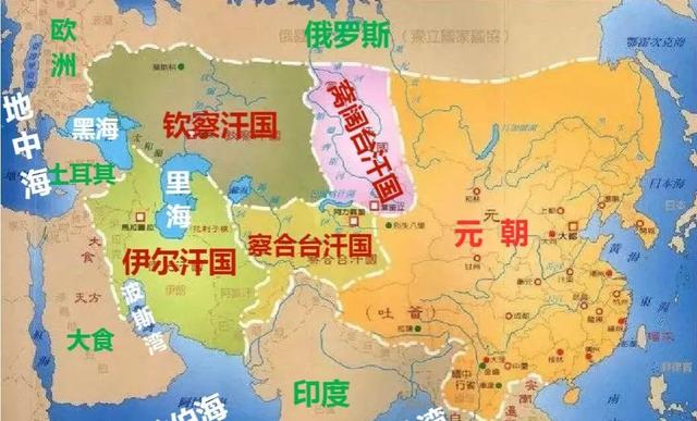 When the Yuan Dynasty perished, why did the four major khanates see ...