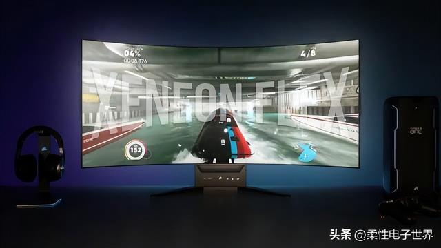 Corsair demonstrates the new 45-inch OLED with fish screen: manual ...