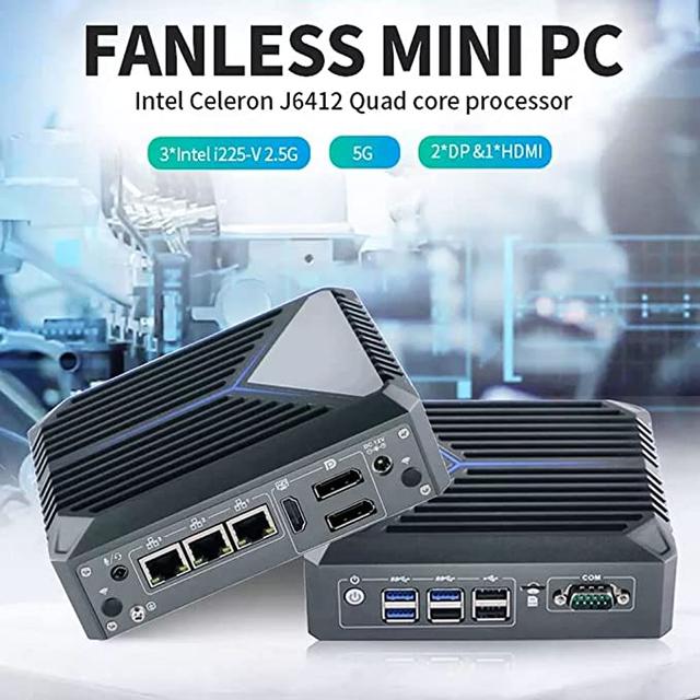 Partaker released a new fanless small host, equipped with three 2.5G network ports - iMedia