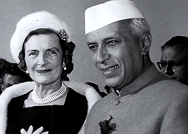 Nehru and Mrs. Mountbatten, Secretary: Mrs. Mountbatten had been to ...