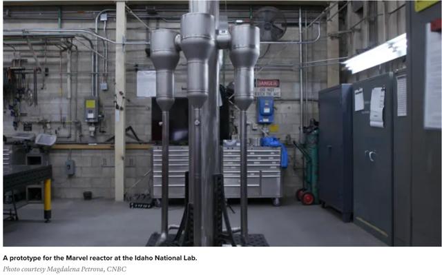 The United States develops a 1-megawatt micro-reactor, like a "nuclear ...