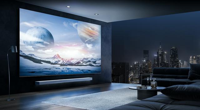 Large-screen "lighthouse" TCL 98Q10G Mini LED giant screen TV debut ...