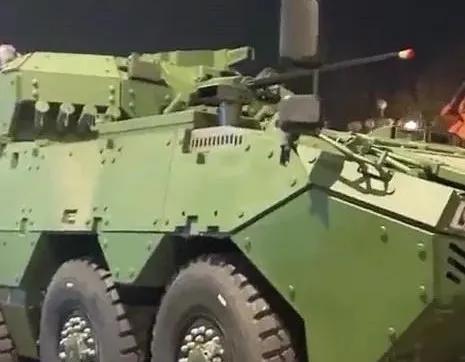 The latest wheeled combat vehicle of the People's Liberation Army is ...