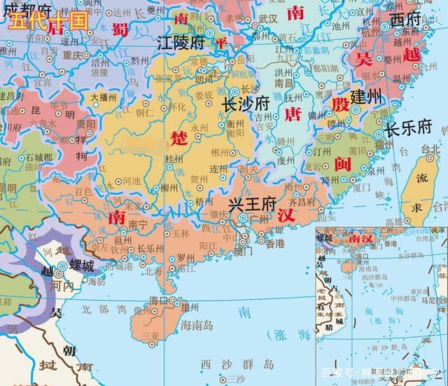 The historical origin of the Southern Han Kingdom and the Hou Jin Shi ...