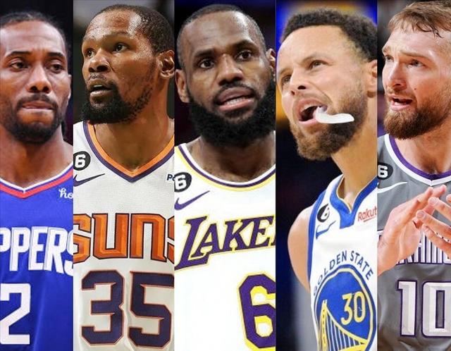 A rare spectacle in the NBA: the two major divisions or all 10 teams in ...