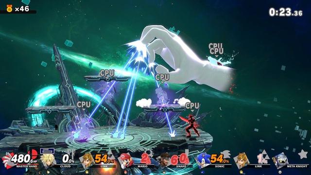 Sephiroth stabbed Mario with a knife - iMedia