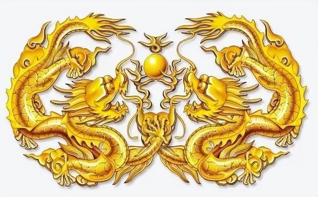 Rare!Double Dragons Playing Pearls - iMedia