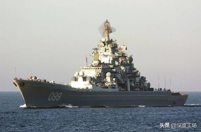 Radar is too far behind!4 Russian cruisers are fully loaded with 1216 ...