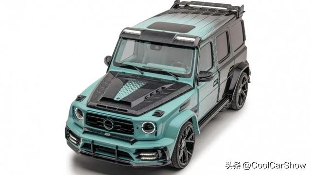 MANSORY's new work!Gradient paint AMG G63, sitting in the car as if in ...