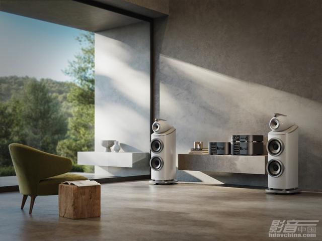 "Review" B&W 801 D4+ Stance Delta Pre/Delta MONO: Sparkling sound - iMedia