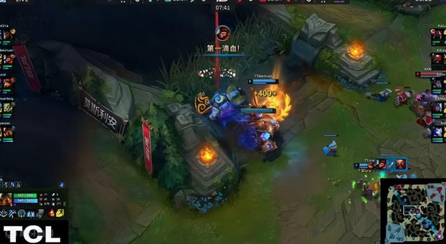 LOL: Beichuan's key grabbing the dragon to seal the victory TT ...