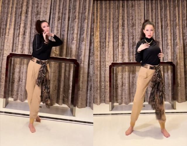 47-year-old Coco Li dances sexy after drinking. His movements are ...