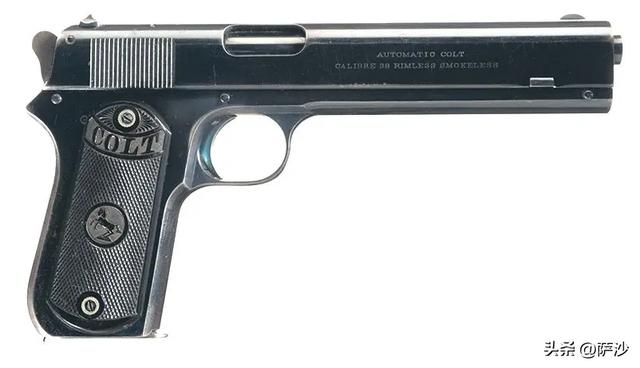 The Colt semi-automatic pistol M1902 with the highest shooting accuracy ...