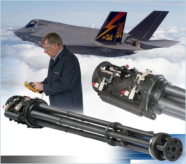 GPU for F-35B/C – 9/A Stealth Cannon Pod and GAU-22/A Gatling Cannon ...