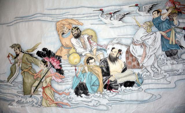 The beautiful legend of the Eight Immortals crossing the sea originated ...