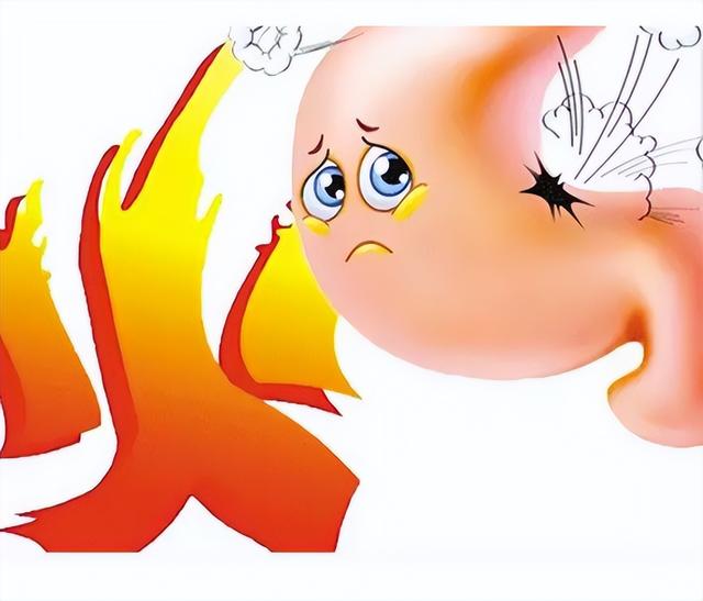 Stomach fire, heart fire, and anger fire are three fires that cannot be ...