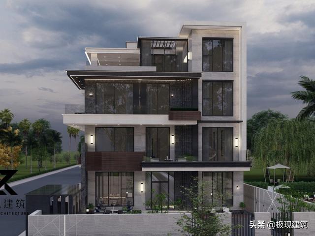 4-storey modern style self-built villa - iMedia