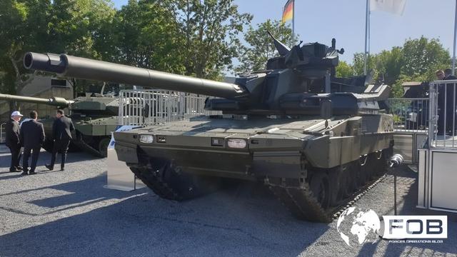 Germany and France jointly developed European tanks, which are equipped ...