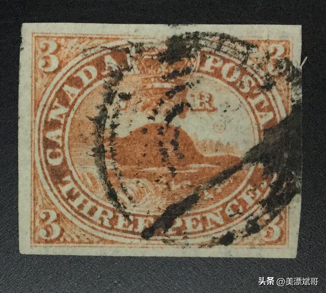 A set of early Canadian postage stamps (1850-1900) - iMedia