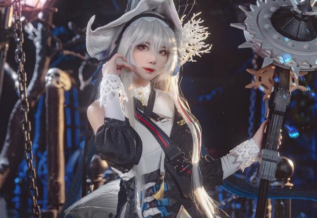 cos：明日方舟歸溟幽靈鯊Cosplay正片13P-Hazelnut_榛子 - 頭條匯