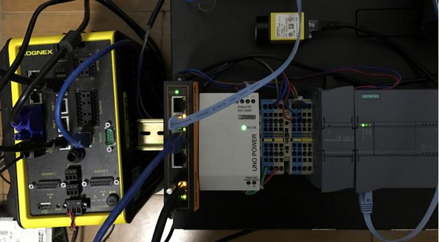 Cognex Designer, through VC5 and Siemens S7-1200 PLCProfinet ...