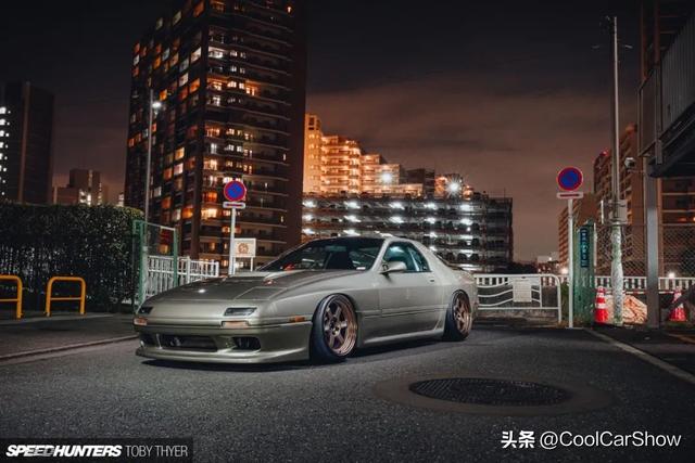 Millennium jade paint and bronze TE37, this RX-7 is more flavorful than ...