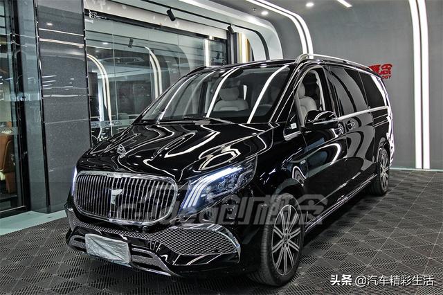 Refit Mercedes-Benz V260L with seven seats and widening, complete ...