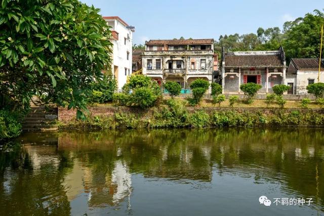 The new village of Xinqiao Town with a small shrine - iMedia
