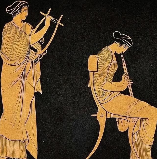 What are the structural characteristics of the ancient Babylonian lyre ...