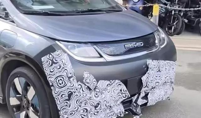 BYD's new dolphin exposure, the details have changed, the rear wiper is ...