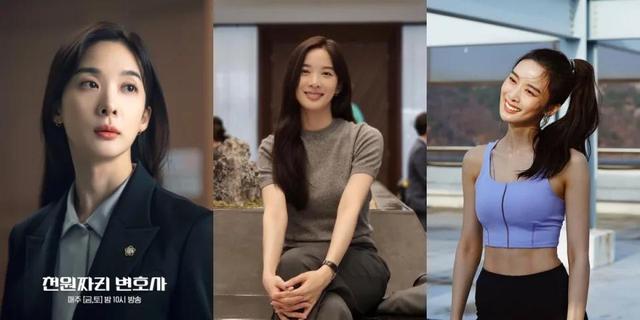 38-year-old Li Qing'e has maintained her slender body for many years on ...