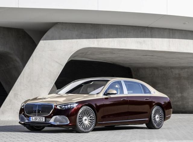 The new Maybach S480's original factory upgrade appearance, the ...