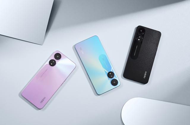 OPPO A58 three-color photo tour: crystal diamond technology blessing ...