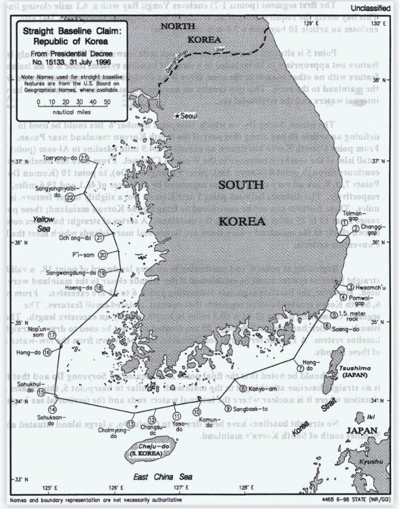 Korean Territorial Sea Baseline (LIS 121) - iMedia