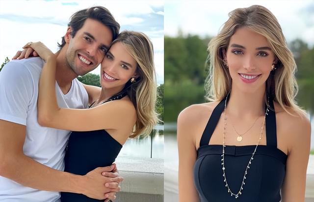 Kaka's 12-year-old wife takes a recent photo, with slender limbs and a ...