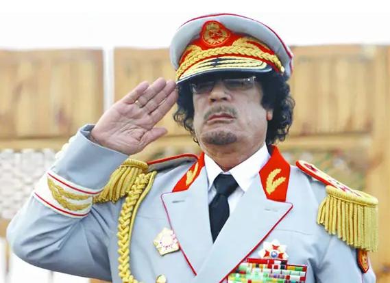 "African lion" Gaddafi: chasing dreams all his life, and finally ...