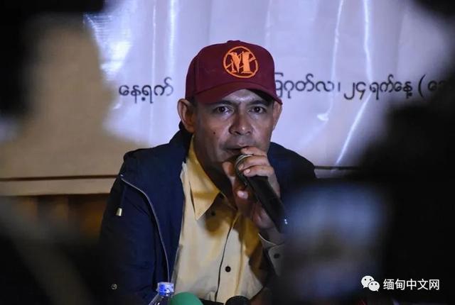 The famous Burmese actor who participated in the explosion of war ...