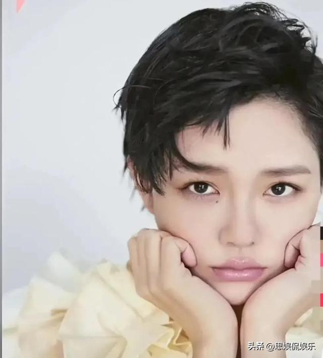 Xu Xiyuan: A group of photos of short hair styles at the age of 43 ...