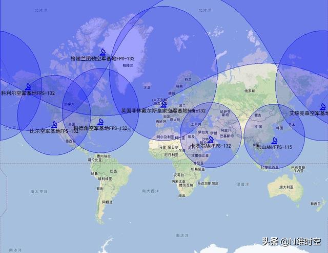 Distribution Situation of U.S. Army's Active Long-Range Early Warning ...