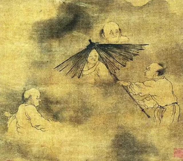The Qing Dynasty painter Luo Pin claimed to be able to see ghosts, and ...