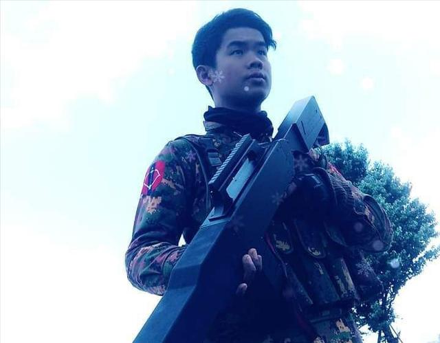 In response to the threat of resistance armed DJI drones, the Myanmar ...