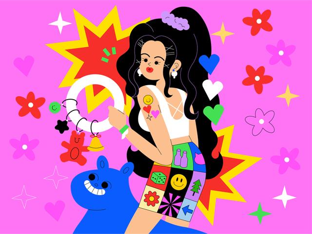 Lucia Pham/Characteristic colors and lovely details - iMedia