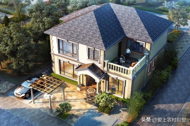 How can European-style villas be designed to be more eye-catching?Don't ...