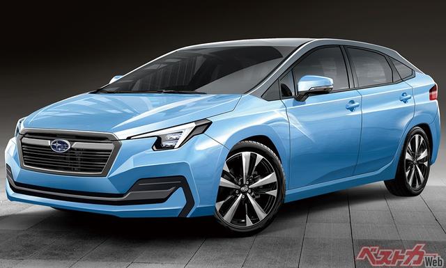The next generation of Impreza will use the appearance of steel guns ...