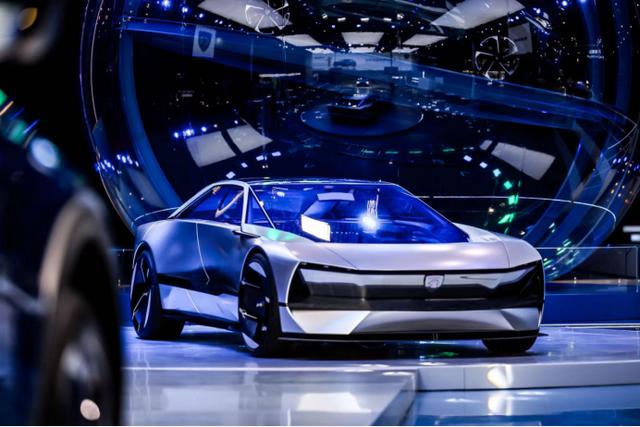 Peugeot INCEPTION concept car debut in Asia: showcasing the brand's ...