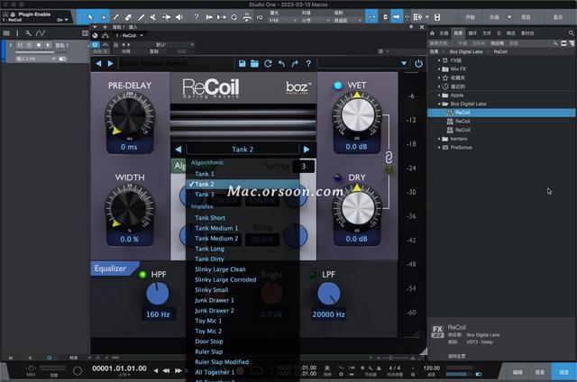 Spring Reverb Audio Plugin - iMedia