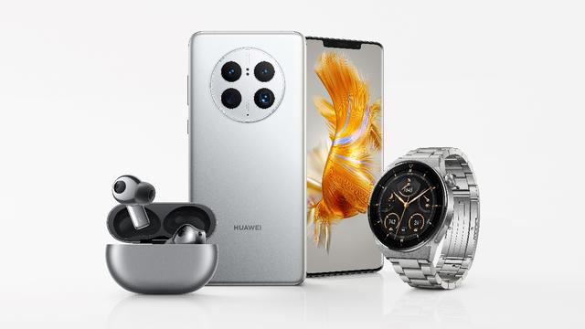 Huawei Mate 50 series mobile phones released a collection of super smart life "three-piece set ...